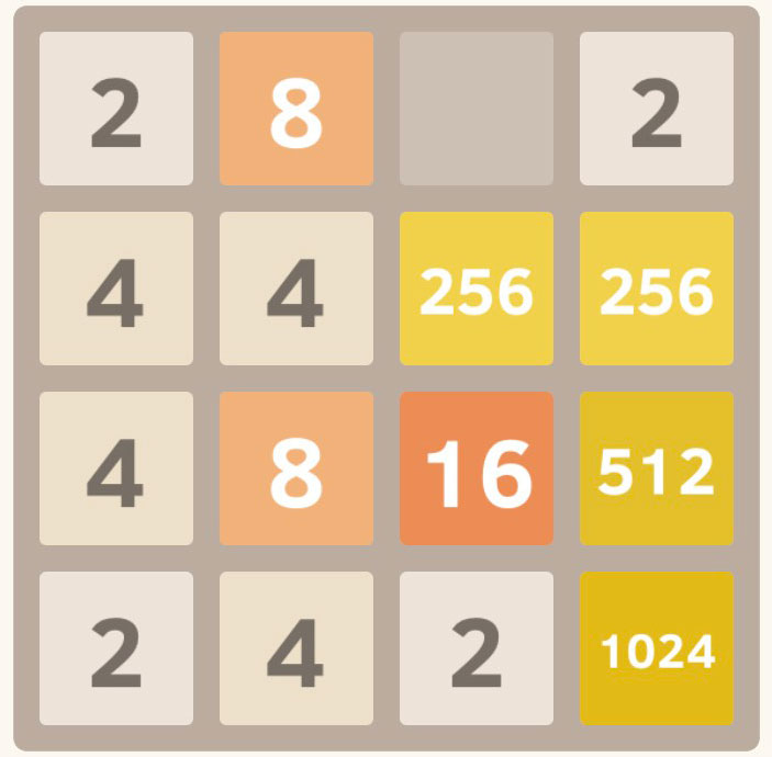 【超重要！】2048の絶対必須テクニック！逆スワイプの活用方法 | 2048の攻略のコツ。安定してハイスコアを叩き出す方法の全て